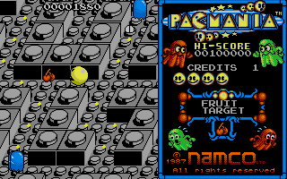 Pacmania (1988)(Grandslam) - ROMs Atari ST - Atari ST - Games - [ST ...